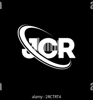 JCR logo. JCR letter. JCR letter logo design. Initials JCR logo linked ...