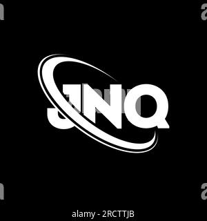 JNQ logo. JNQ letter. JNQ letter logo design. Initials JNQ logo linked ...