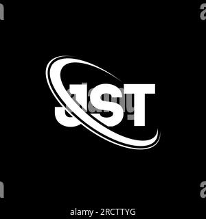 JST logo. JST letter. JST letter logo design. Initials JST logo linked ...