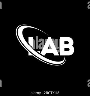 Letter L monogram logo design. for lab science technology Stock Vector ...