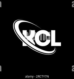 KCL logo. KCL letter. KCL letter logo design. Initials KCL logo linked ...