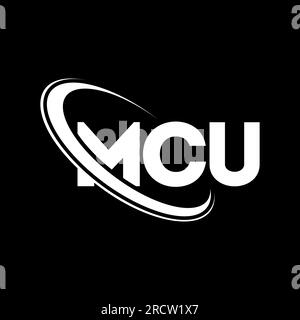 MCU logo. MCU letter. MCU letter logo design. Initials MCU logo linked ...