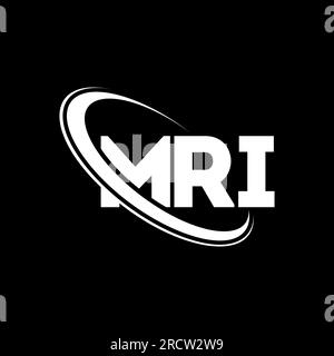 MRI logo. MRI letter. MRI letter logo design. Initials MRI logo linked ...