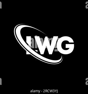 LWG logo. LWG letter. LWG letter logo design. Initials LWG logo linked ...