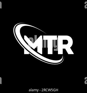 MTR logo. MTR letter. MTR letter logo design. Initials MTR logo linked ...