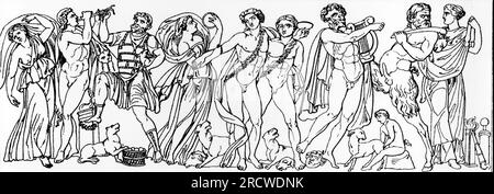 ancient world, Roman Empire, religion, Vestal Virgins keeping the ...