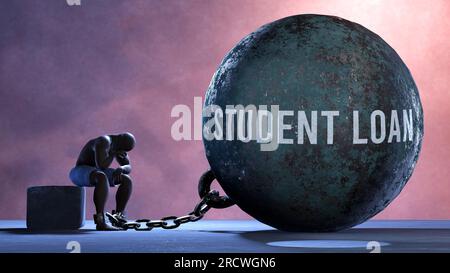 Loan - a gigantic and unmovable weight chained to a vulnerable and ...