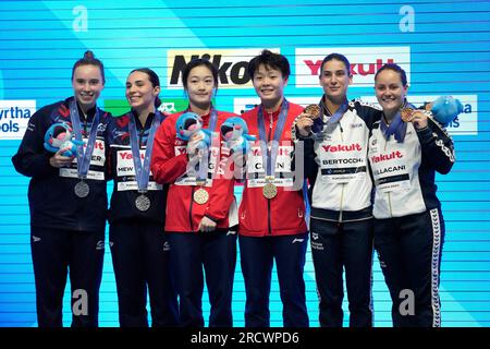 Silver medalist Yasmin Harper, left, and Scarlett Mew, Jensen, of ...