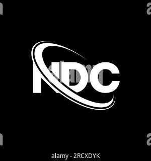 NDC logo. NDC letter. NDC letter logo design. Initials NDC logo linked ...
