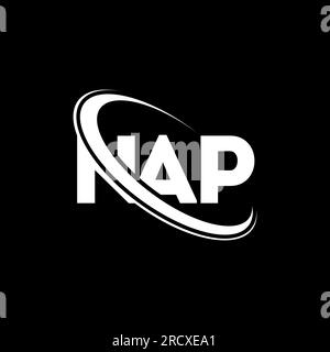 NAP logo. NAP letter. NAP letter logo design. Initials NAP logo linked ...