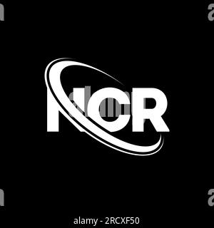 NCR logo. NCR letter. NCR letter logo design. Initials NCR logo linked ...