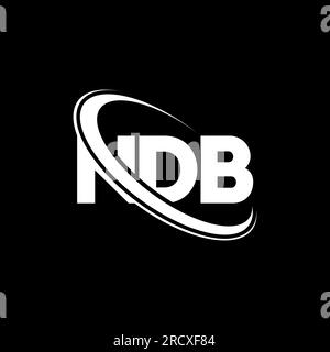 NDB logo. NDB letter. NDB letter logo design. Initials NDB logo linked ...