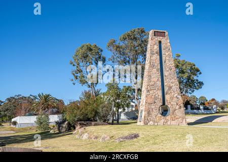 The Big Thermometer on banks of Quart Pot Creek, Stanthorpe, Queensland ...