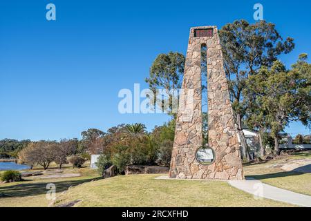 The Big Thermometer on banks of Quart Pot Creek, Stanthorpe, Queensland ...