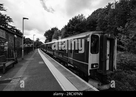 Perranawell Town Cornwall Railway Station Stock Photo - Alamy