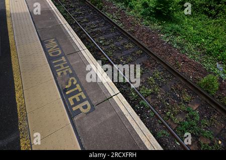 Perranawell Town Cornwall Railway Station Stock Photo - Alamy