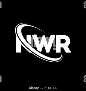 NWR logo. NWR letter. NWR letter logo design. Initials NWR logo linked ...