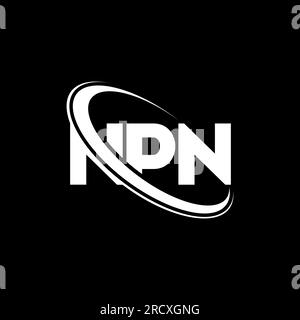 NPN logo. NPN letter. NPN letter logo design. Initials NPN logo linked ...