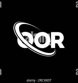 OOR logo. OOR letter. OOR letter logo design. Initials OOR logo linked ...