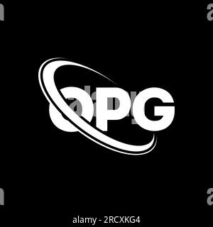 OPG logo. OPG letter. OPG letter logo design. Initials OPG logo linked ...