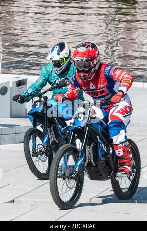 Around Oslo - Roof of the Opera House (Operahuset) being used for a ...