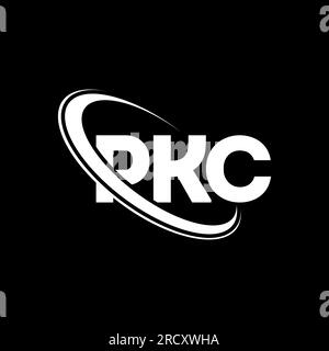 PKC logo. PKC letter. PKC letter logo design. Initials PKC logo linked ...