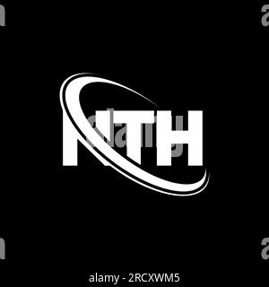 NTH logo. NTH letter. NTH letter logo design. Initials NTH logo linked ...