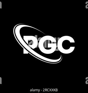 PGC logo. PGC letter. PGC letter logo design. Initials PGC logo linked ...