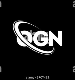 OGN logo. OGN letter. OGN letter logo design. Initials OGN logo linked ...