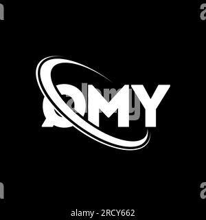 QMY logo. QMY letter. QMY letter logo design. Initials QMY logo linked ...