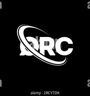 QRC logo. QRC letter. QRC letter logo design. Initials QRC logo linked ...