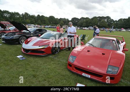 Nigel Chiltern-Hunt, Vice President of Ferrari Owners Club from Hemel ...