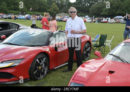 Nigel Chiltern-Hunt, Vice President of Ferrari Owners Club from Hemel ...