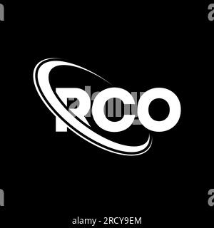 RCO logo. RCO letter. RCO letter logo design. Initials RCO logo linked ...