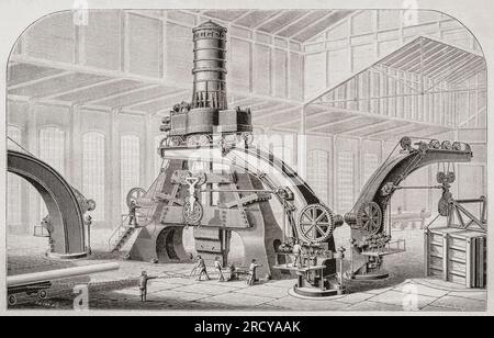 Steam Hammer, 19th Century Stock Photo - Alamy