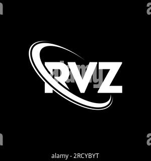 RVZ logo. RVZ letter. RVZ letter logo design. Initials RVZ logo linked ...