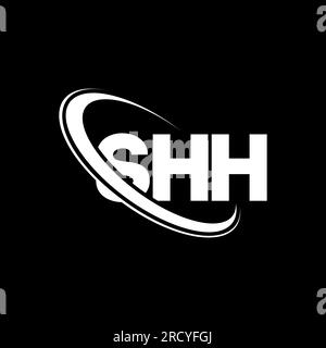 SHH logo. SHH letter. SHH letter logo design. Initials SHH logo linked ...