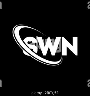 SWN logo. SWN letter. SWN letter logo design. Initials SWN logo linked ...