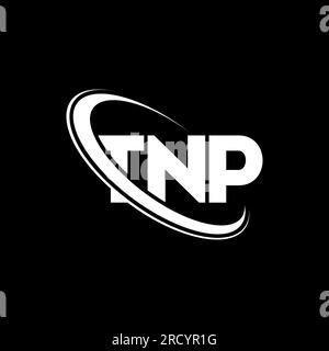 TNP logo. TNP letter. TNP letter logo design. Initials TNP logo linked with circle and uppercase ...