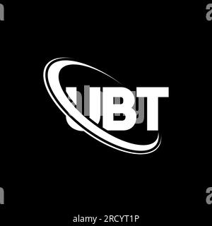 UBT circle letter logo design with circle and ellipse shape. UBT ...