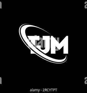 TJM logo. TJM letter. TJM letter logo design. Initials TJM logo linked ...