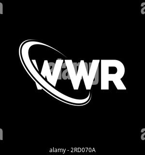 WWR logo. WWR letter. WWR letter logo design. Initials WWR logo linked ...