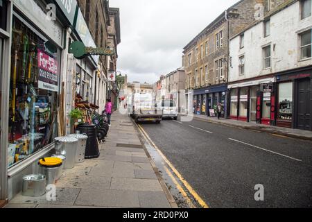 Thurso, Caithness, Scotland, July 3rd, 2023, a view of Thurso Main ...