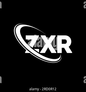 ZXR logo. ZXR letter. ZXR letter logo design. Initials ZXR logo linked ...