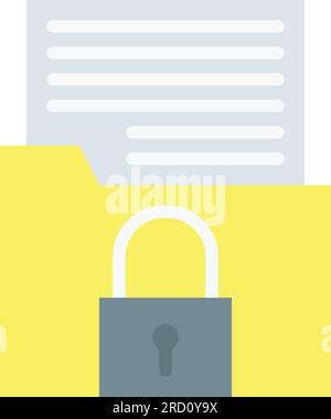 Confidential Project Icon Image Stock Vector Image & Art - Alamy