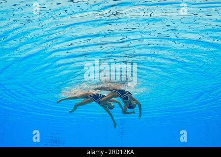 Megumi FIELD and Ruby REMATI of United States of America perform during ...