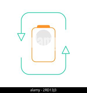 Battery recycling infographic chart design template Stock Vector Image ...