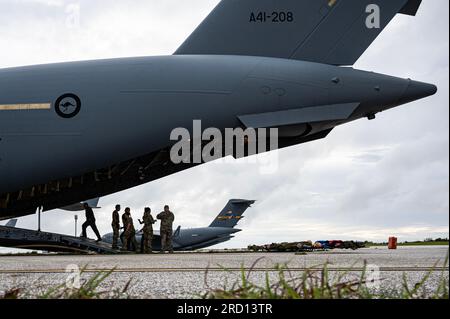 1st Sentence: Royal Australian Air Force Airmen, assigned to the 3 ...