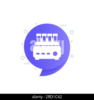 centrifuge machine icon, lab equipment vector Stock Vector Image & Art ...