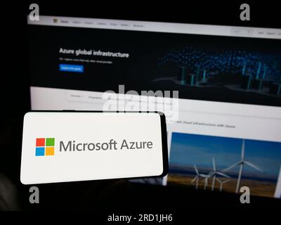 Microsoft Azure logo Stock Photo - Alamy